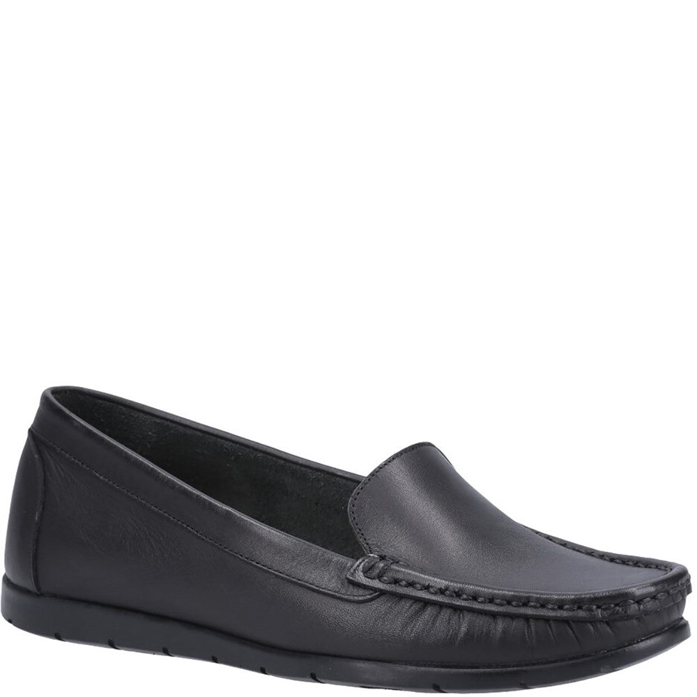Women's Fleet & Foster Tiggy Loafer Black - FreemanHardy&Willis