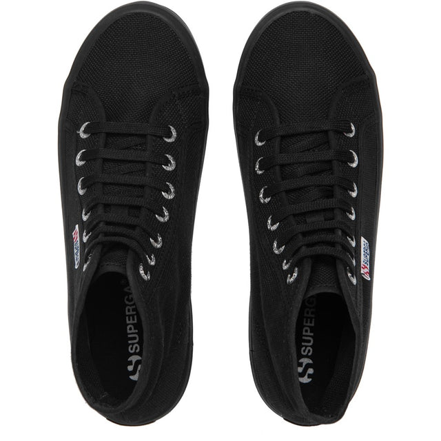 Women's Superga 2341 Alpina Boot Black - FreemanHardy&Willis