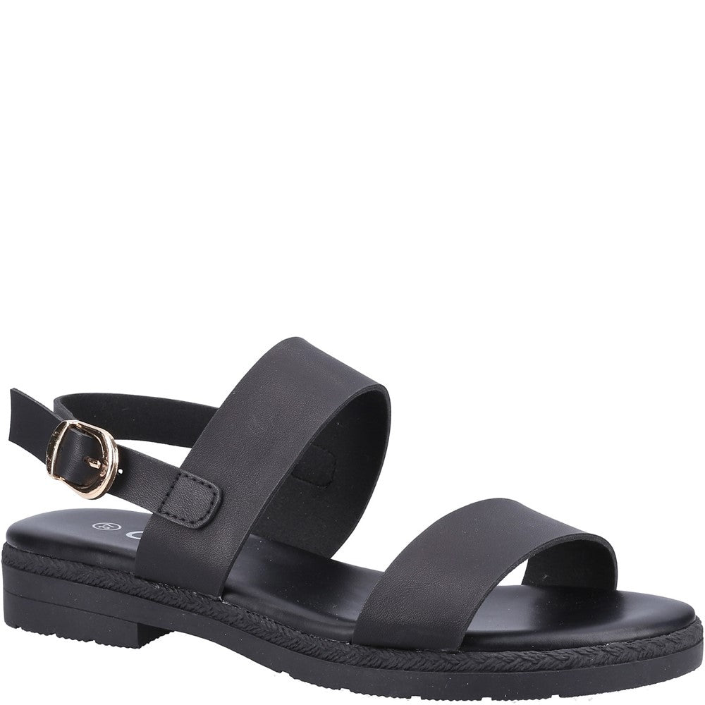Women's Divaz Mia Shoes Black - FreemanHardy&Willis