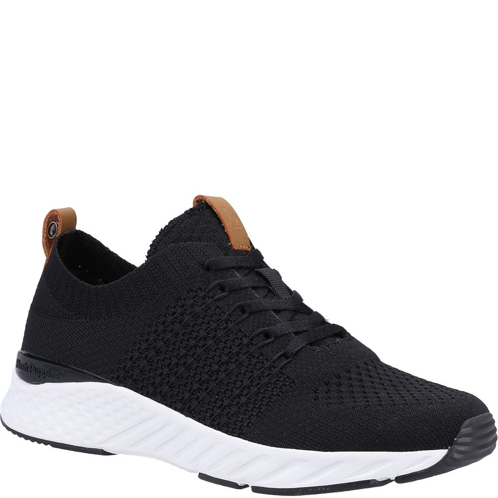 Women's Hush Puppies Opal Trainer Black - FreemanHardy&Willis