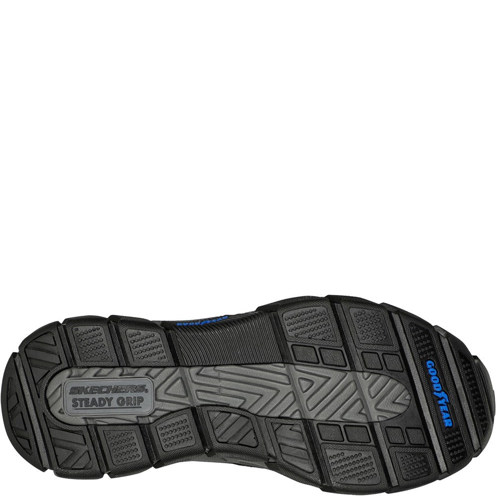Men's Skechers Respected Elgin Shoes Black - FreemanHardy&Willis