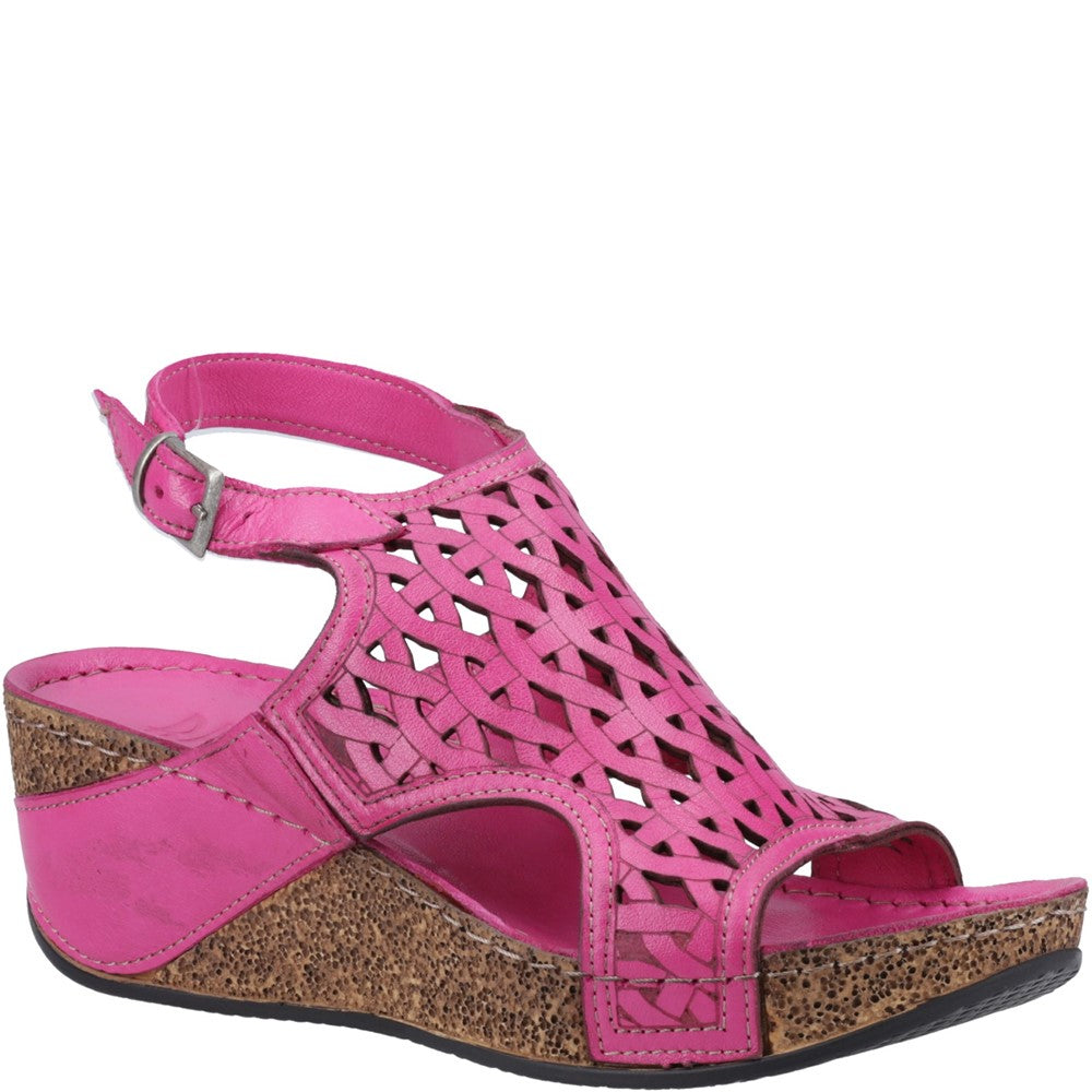 Women's Riva Turin Sandals Pink - FreemanHardy&Willis
