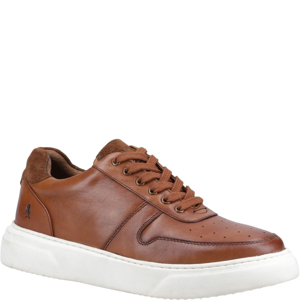 Men's Hush Puppies Wyatt Trainers Tan - FreemanHardy&Willis