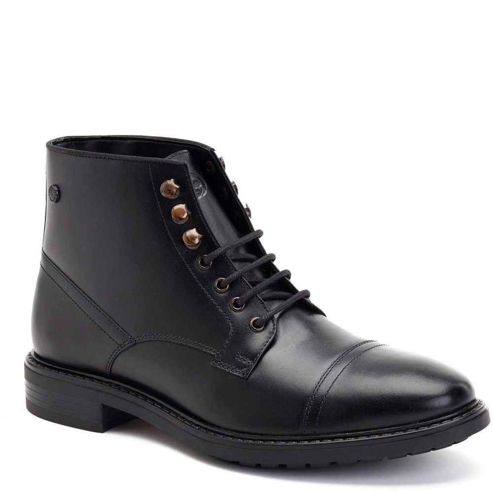Men's Base London Duke Boot Black - FreemanHardy&Willis