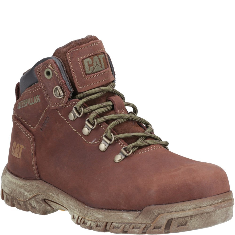 Women's Caterpillar Mae Safety Boot Brown - FreemanHardy&Willis