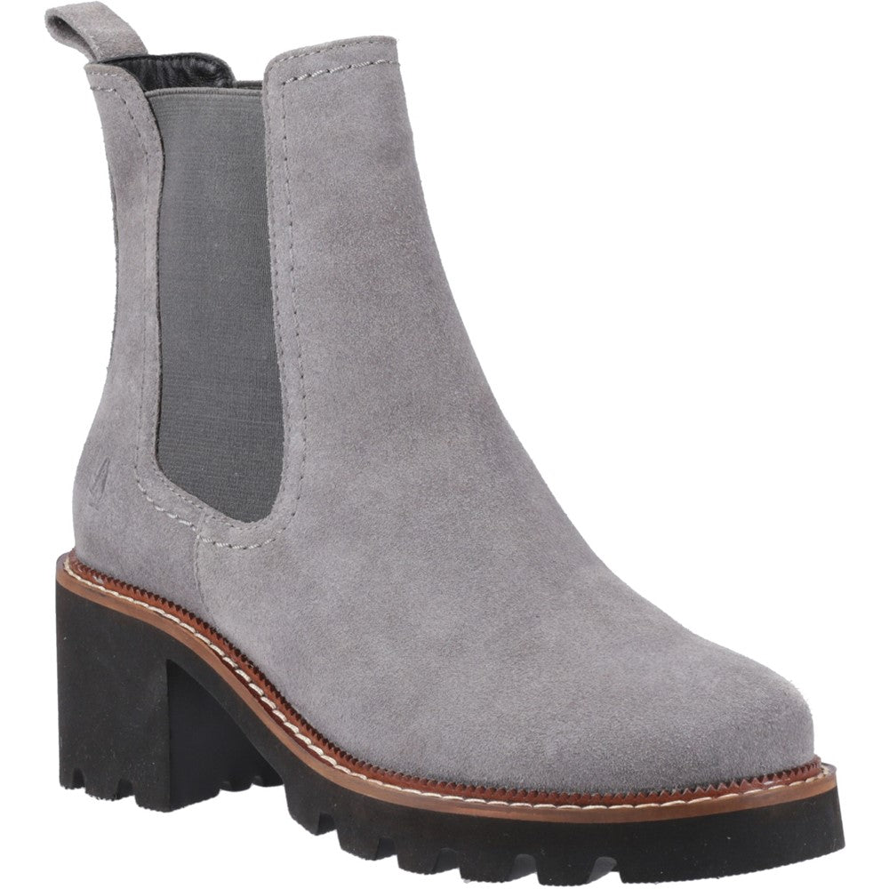 Women's Hush Puppies Gaia Chelsea Boot Grey - FreemanHardy&Willis